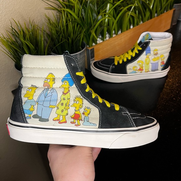 Vans | Shoes | Vans Sk8hi The Simpsons Family Portrait | Poshmark